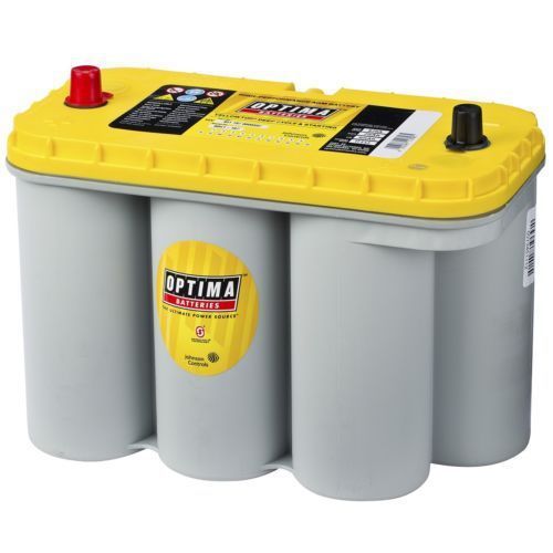 Optima batteri 12V 75Ah Yellow Top DC 5,5L 8051-187 LxBxH:328x165x238mm ...