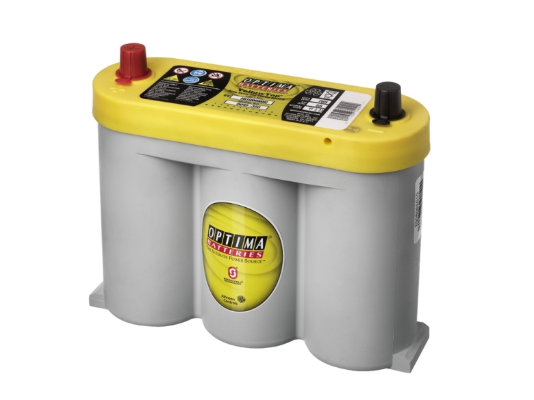 Optima batteri 6V 55Ah Yellow Top YTS2,1 8018-356 LxBxH:254x90x203mm ...