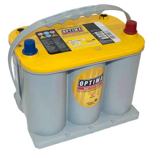 Optima batteri 12V 48Ah YellowTop R 3,7L (8040-222) LxBxH:237x175x200mm ...
